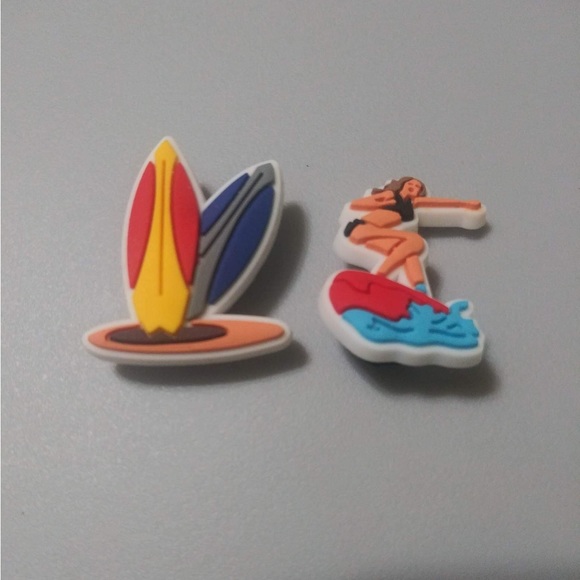 CROCS | Jewelry | Surfing Croc Charm Set | Poshmark